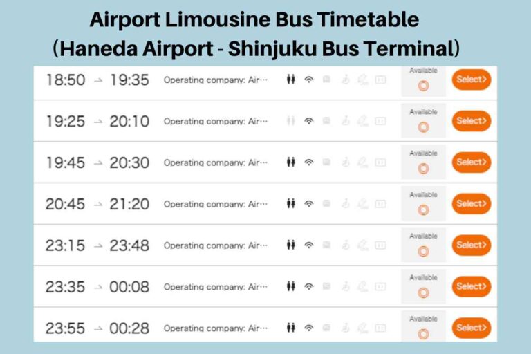 Taking the Airport Limousine Bus to/from Narita or Haneda Airport to ...