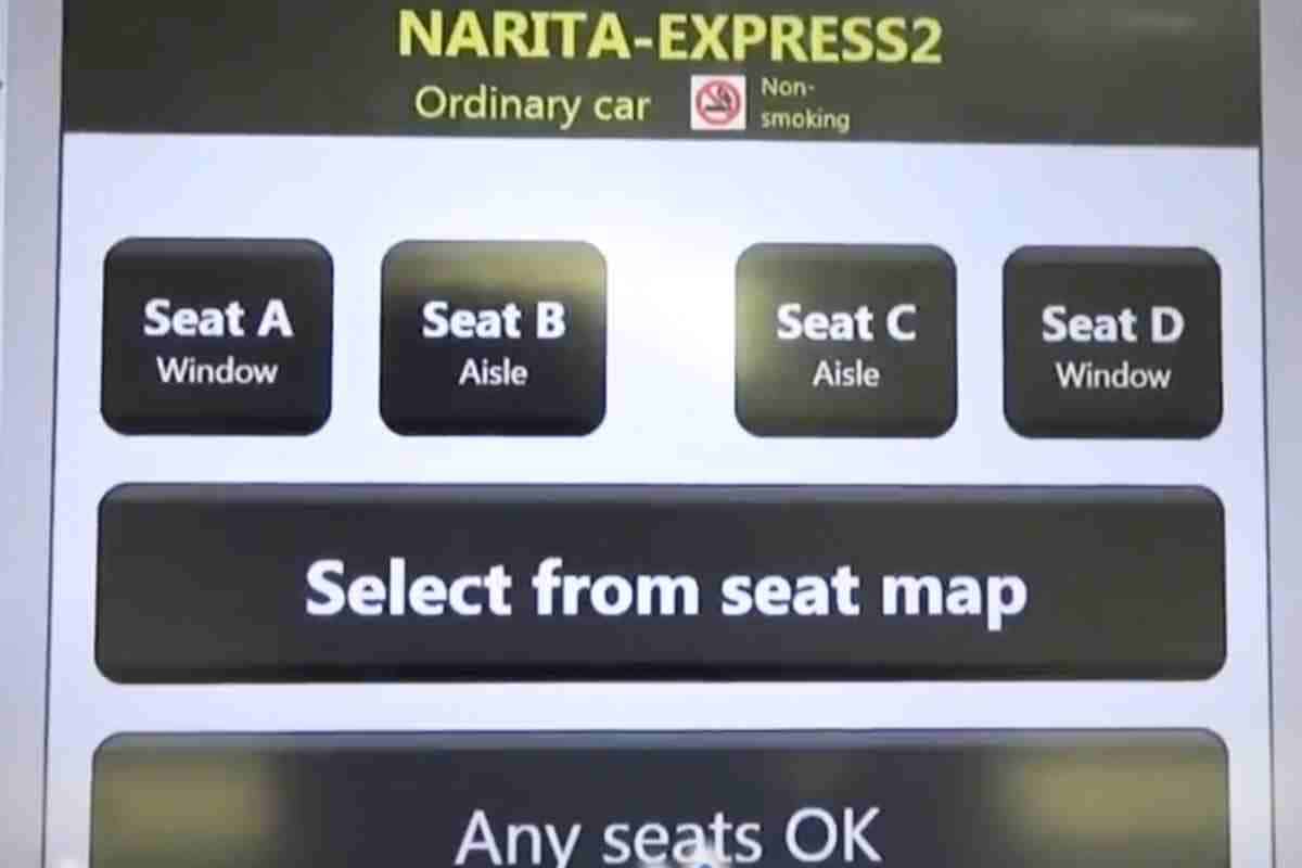How To Buy Narita Express Train Ticket and Reserve Your Seat at ...